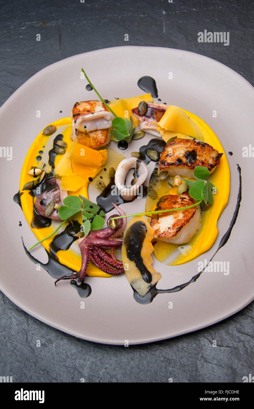 Le Champignon Sauvage restaurant in Cheltenham, UK,which serves ...