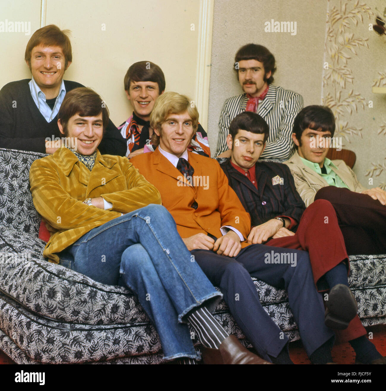 WARREN DAVIS MONDAY BAND UK pop group about 1967 Stock Photo - Alamy