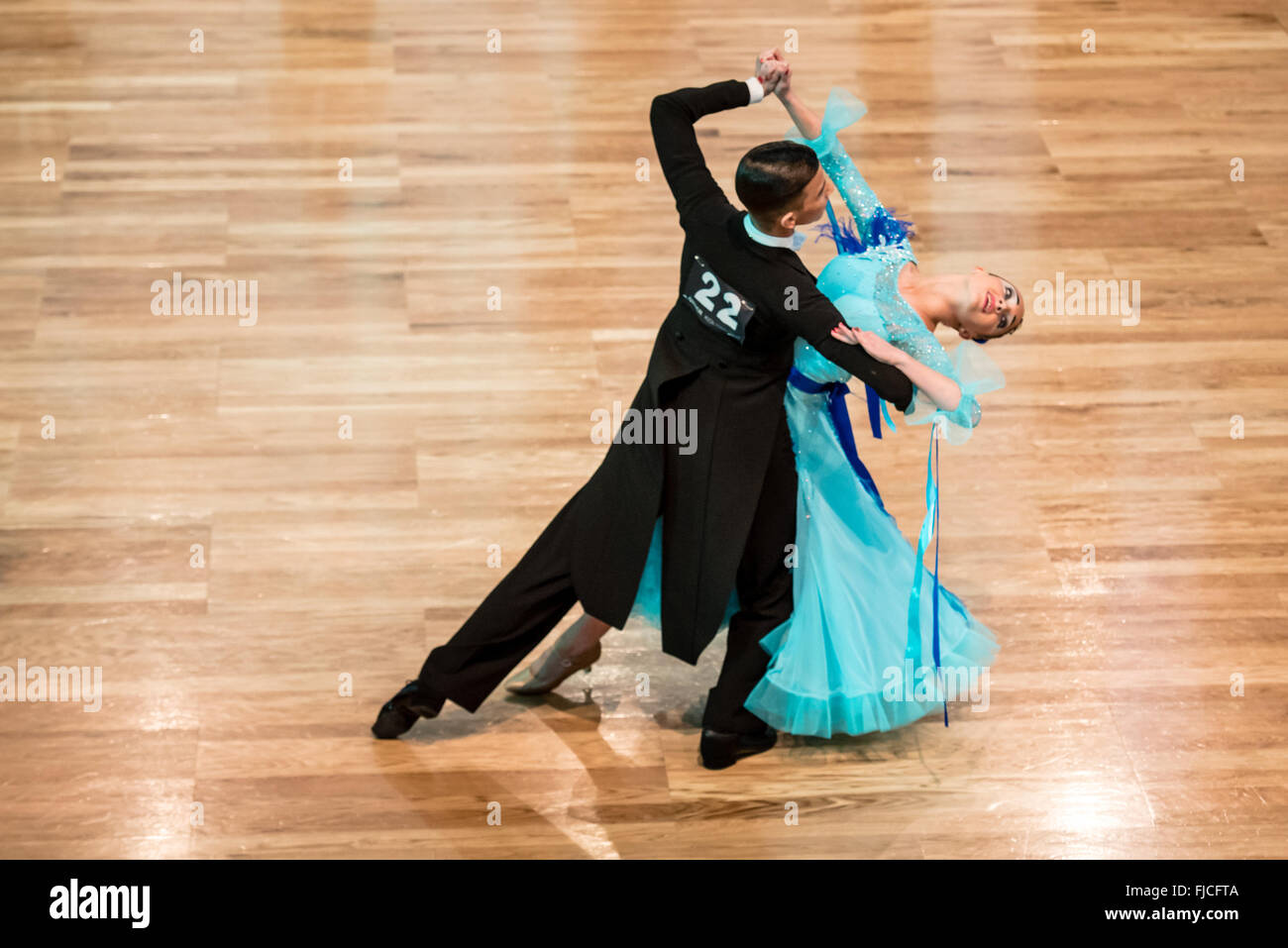 dancers dancing standard dance like slow waltz or tango Stock Photo - Alamy