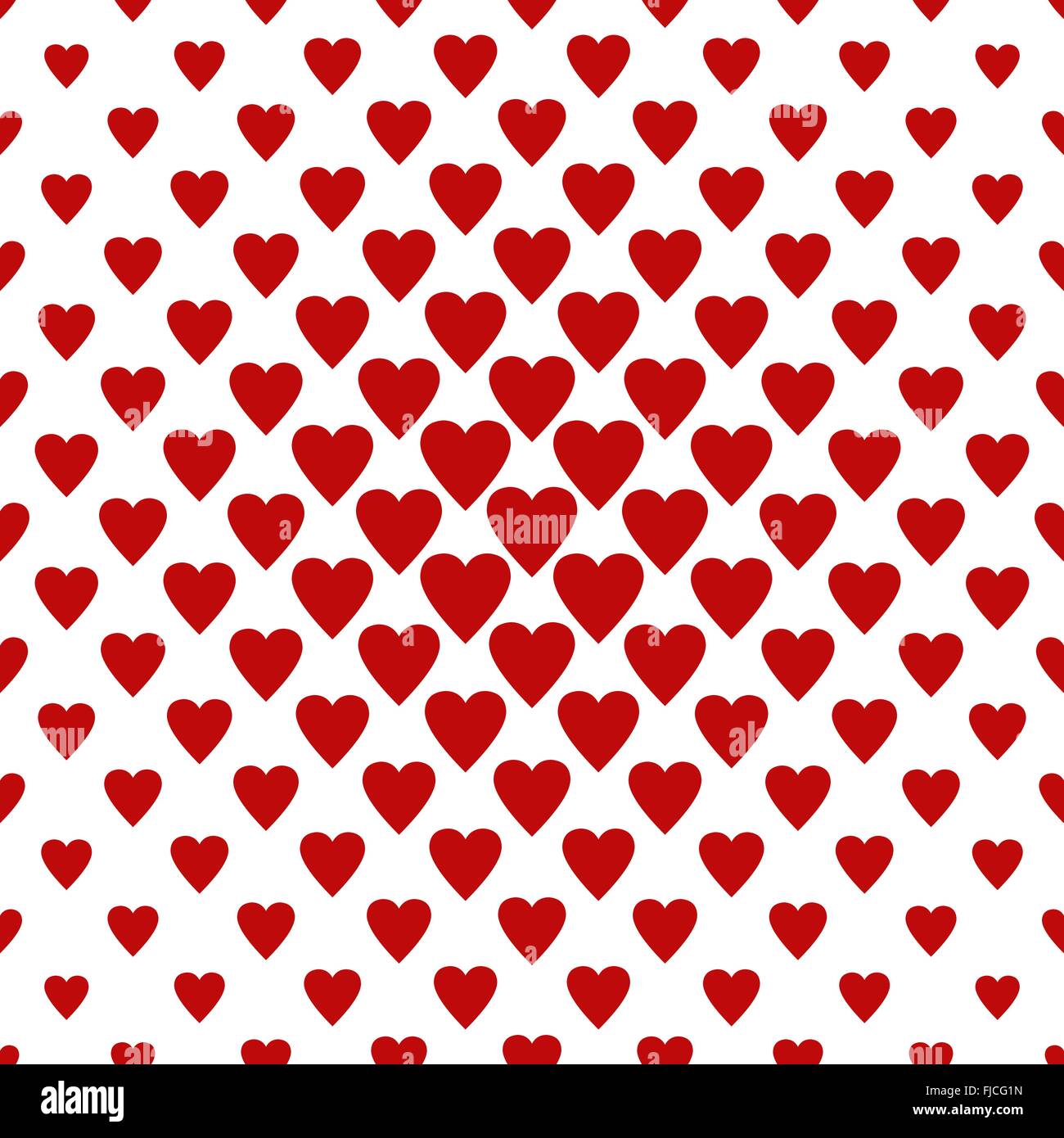 Seamless red heart pattern background Stock Vector Image & Art - Alamy
