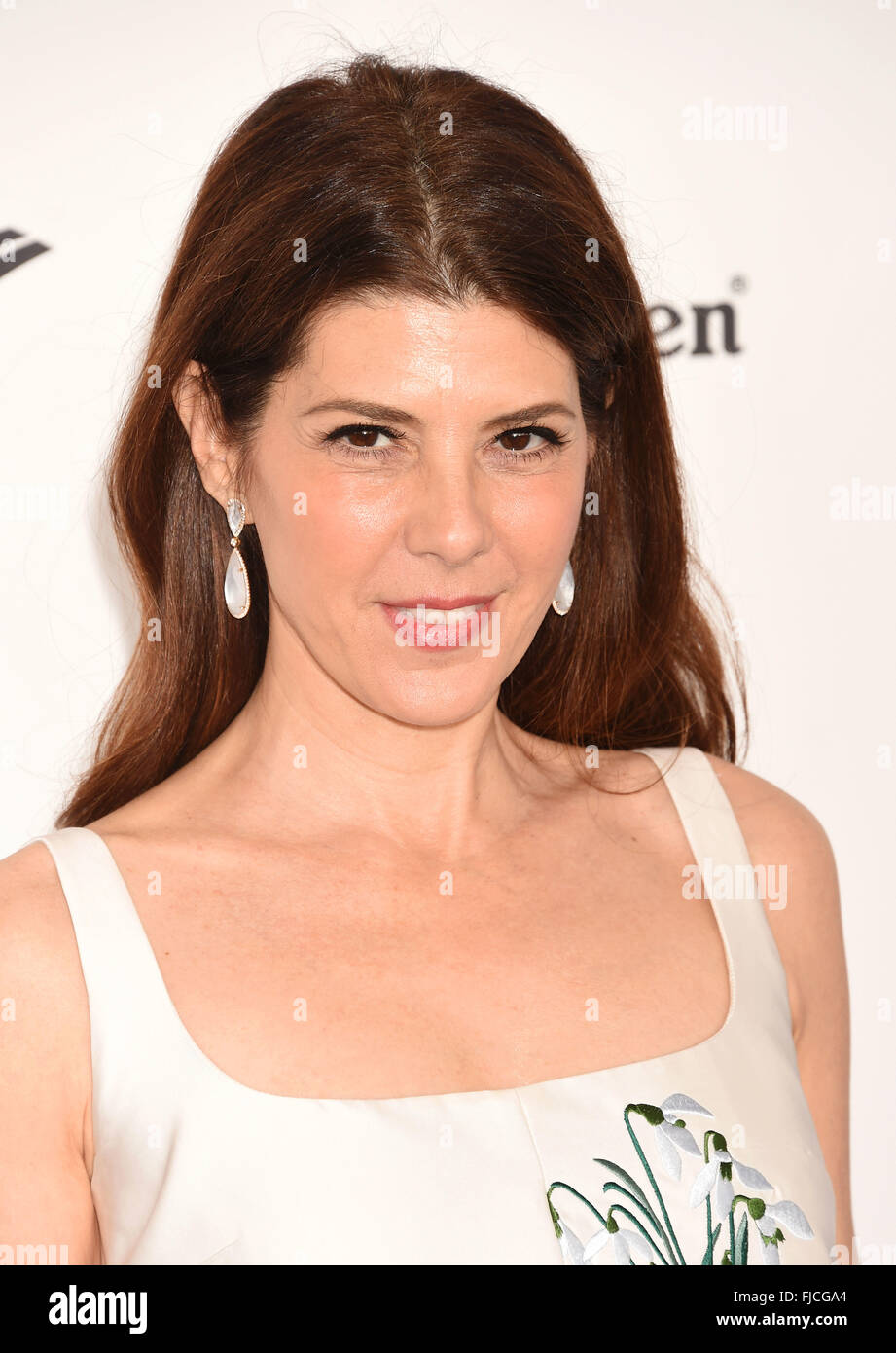 MARISA TOMEI US film actress at he Oscars in February 2016. Photo ...
