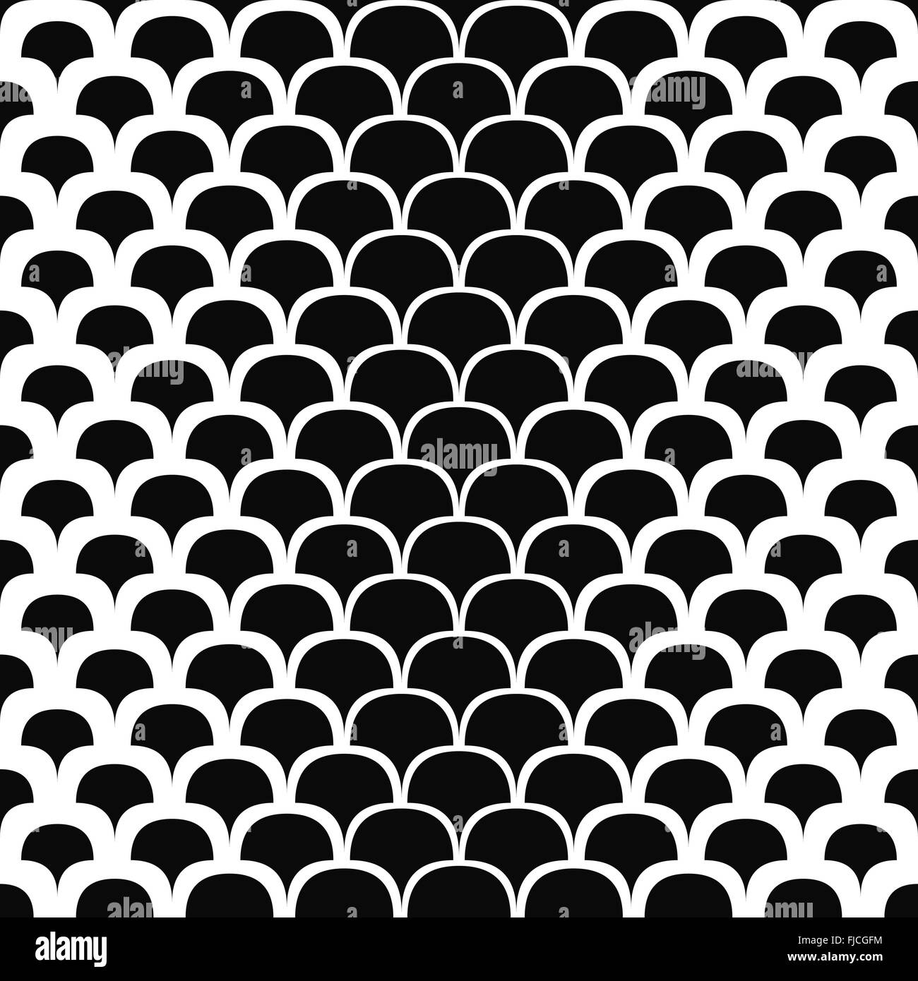 Seamless black and white shape pattern Stock Vector Image & Art - Alamy