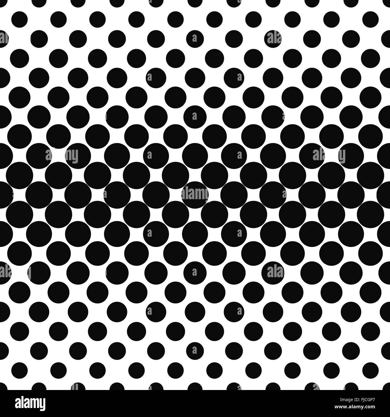 Repeating black white dot pattern Stock Vector Image & Art - Alamy