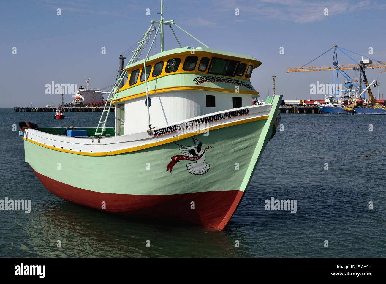 Fishing boat - Port in PAITA. Department of Piura .PERU Stock Photo - Alamy