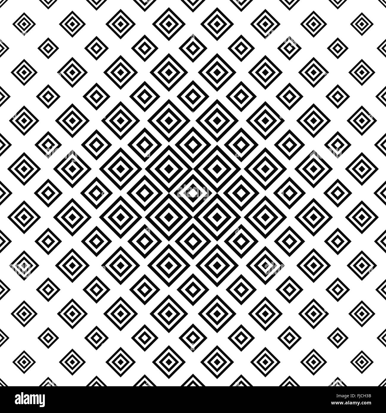 Monochrome abstract square repeat pattern Stock Vector Image & Art - Alamy