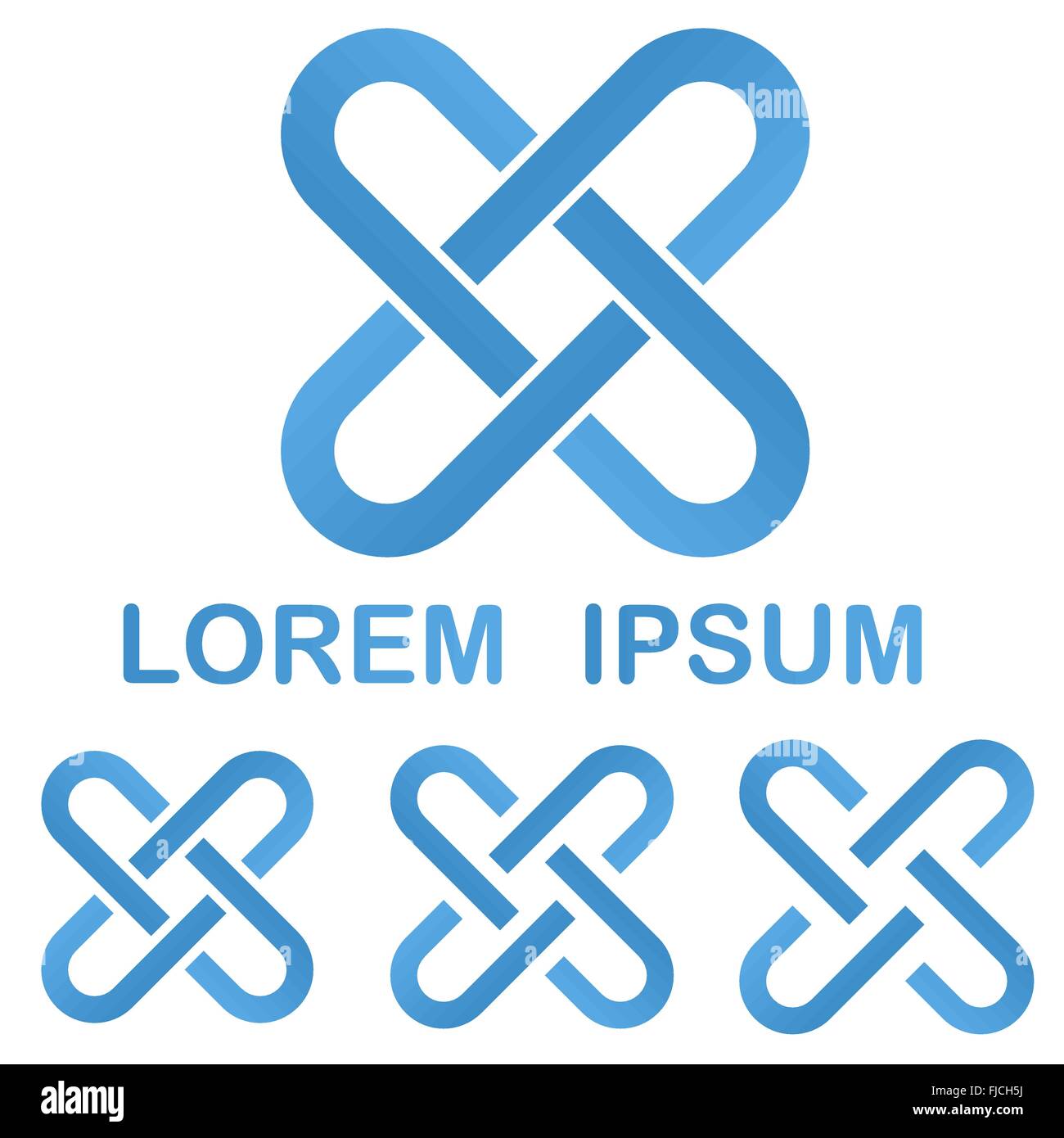 Blue clamp design Stock Vector Images - Alamy