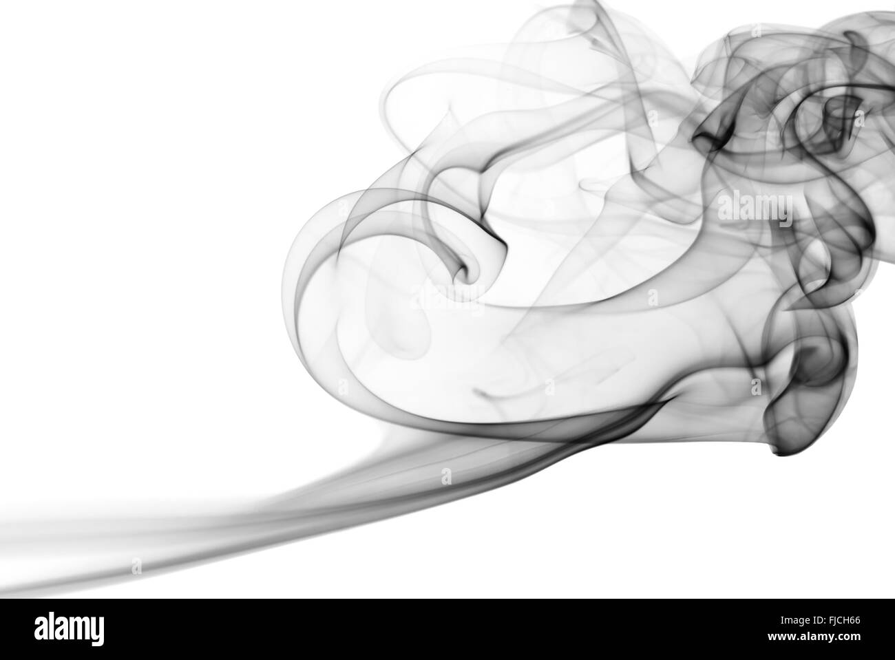gray steam on the white background Stock Photo - Alamy