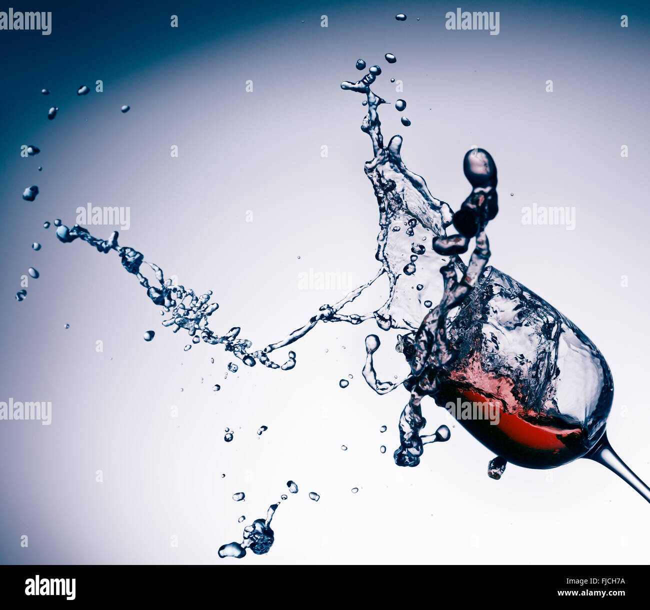 red wine splash from glass Stock Photo - Alamy