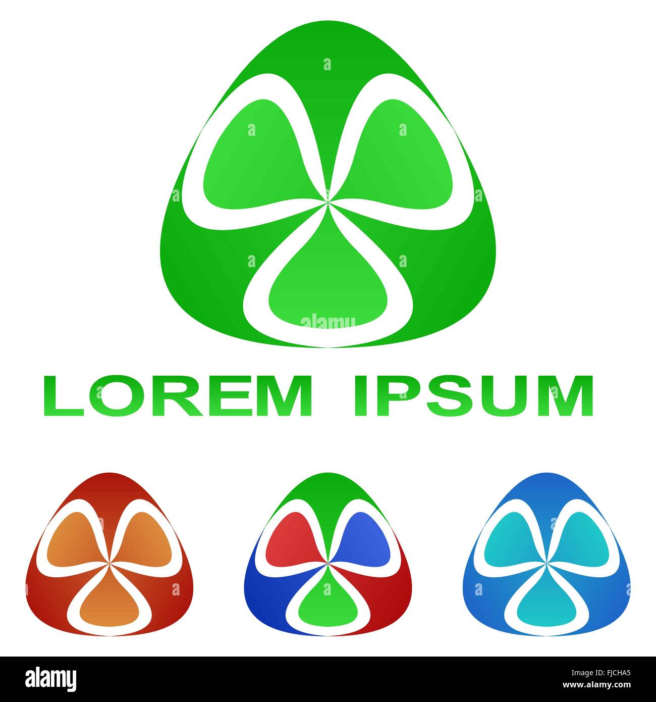 Green biotechnology symbol design set Stock Vector Image & Art - Alamy