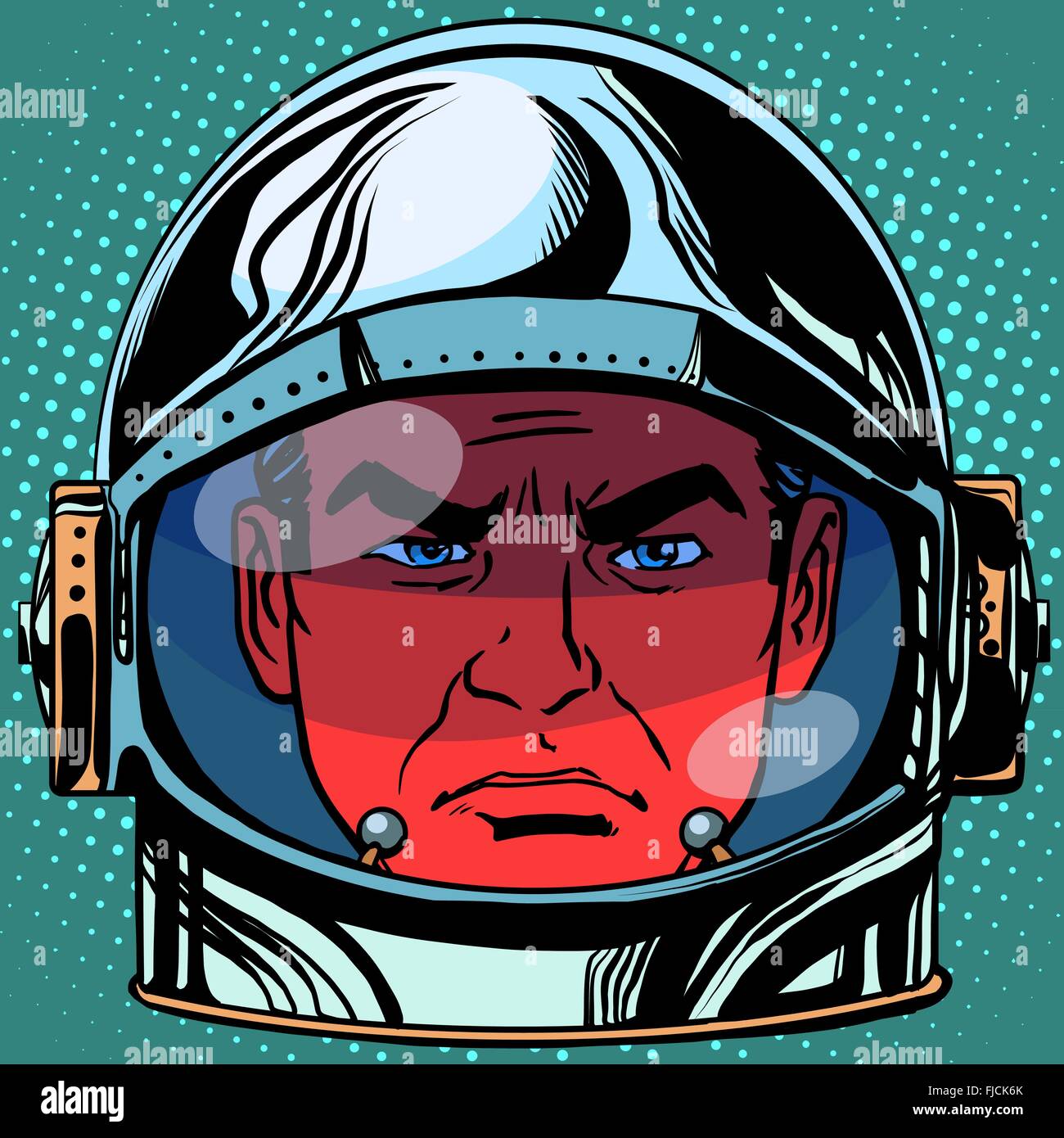 Astronaut man face hi-res stock photography and images - Alamy