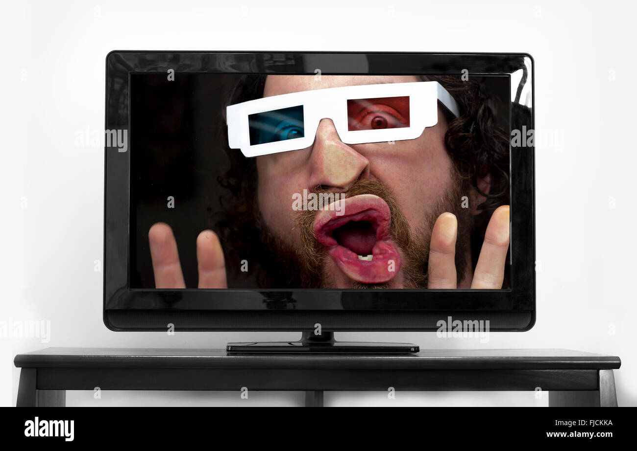 Face pressed against glass hi-res stock photography and images - Alamy