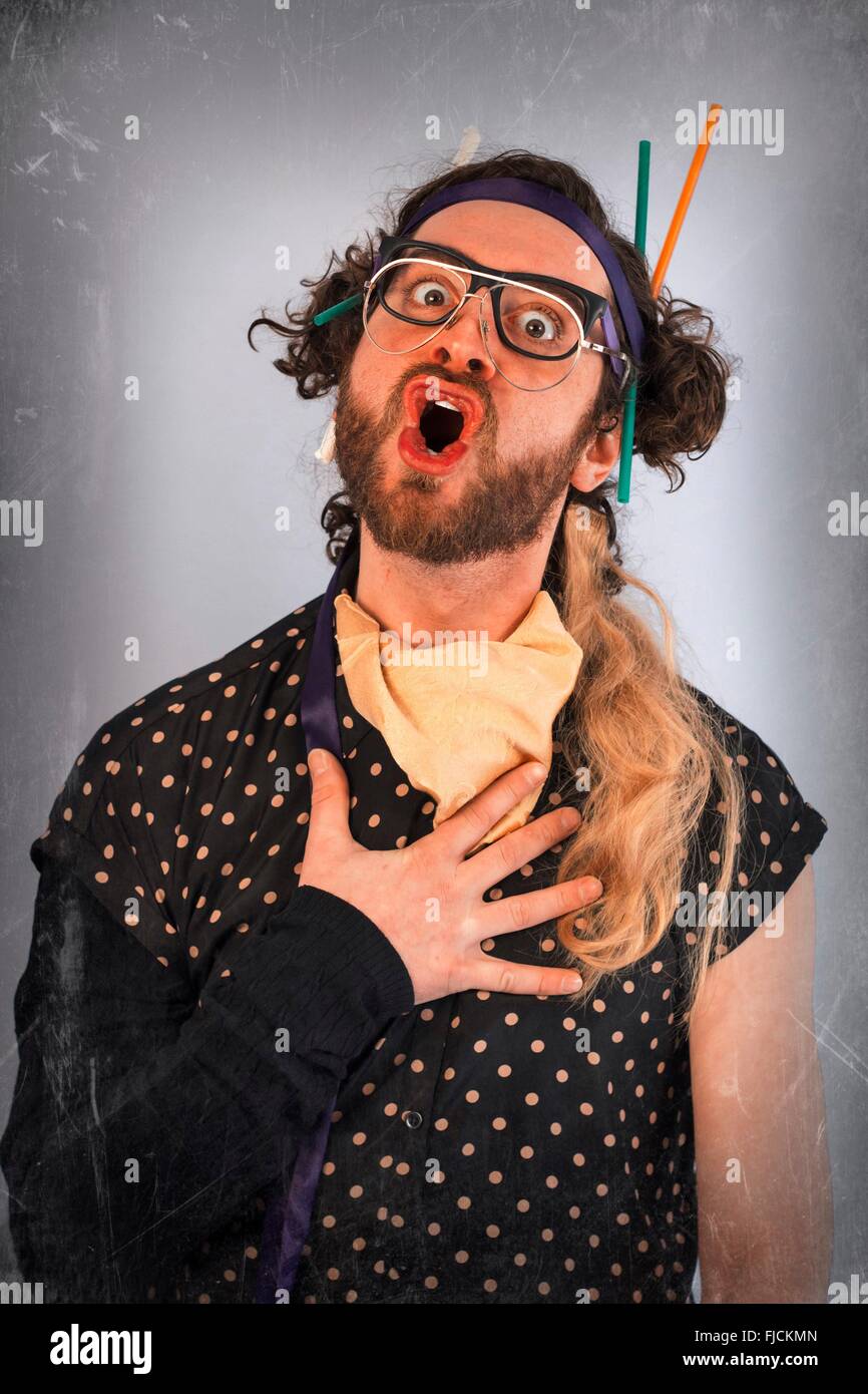 Crazy person hi-res stock photography and images - Alamy