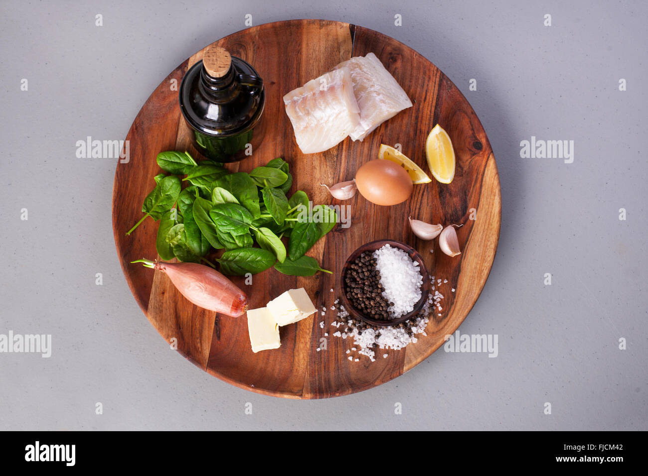 ingredients for cooking fish Stock Photo - Alamy