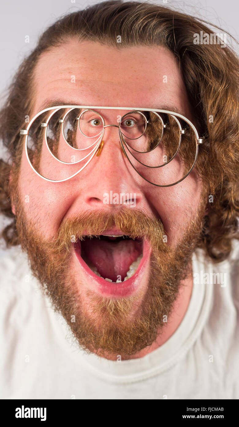 Four Eyed Man High Resolution Stock Photography and Images - Alamy