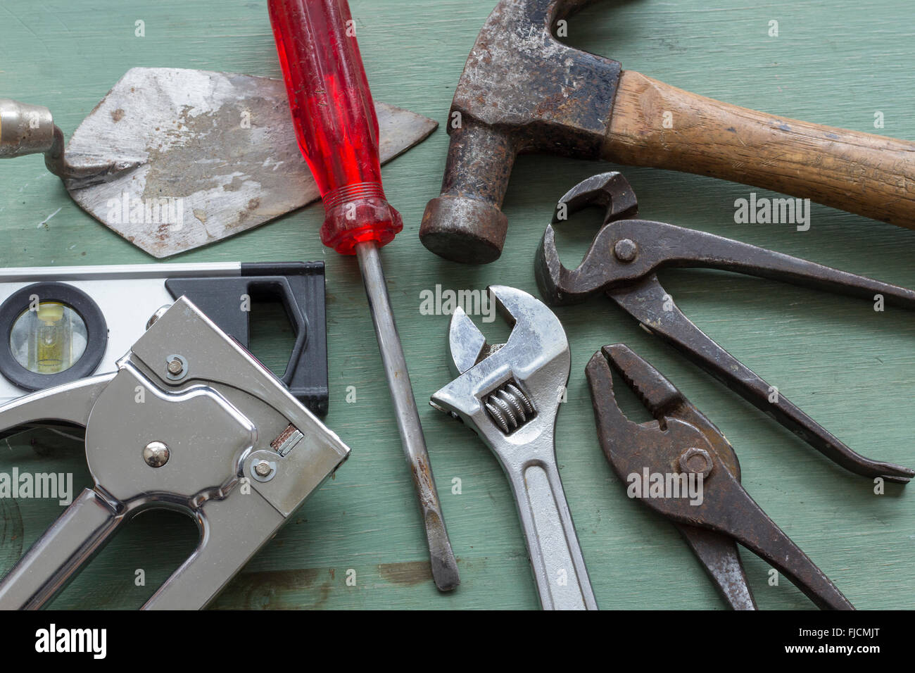 Worn tools hi-res stock photography and images - Alamy