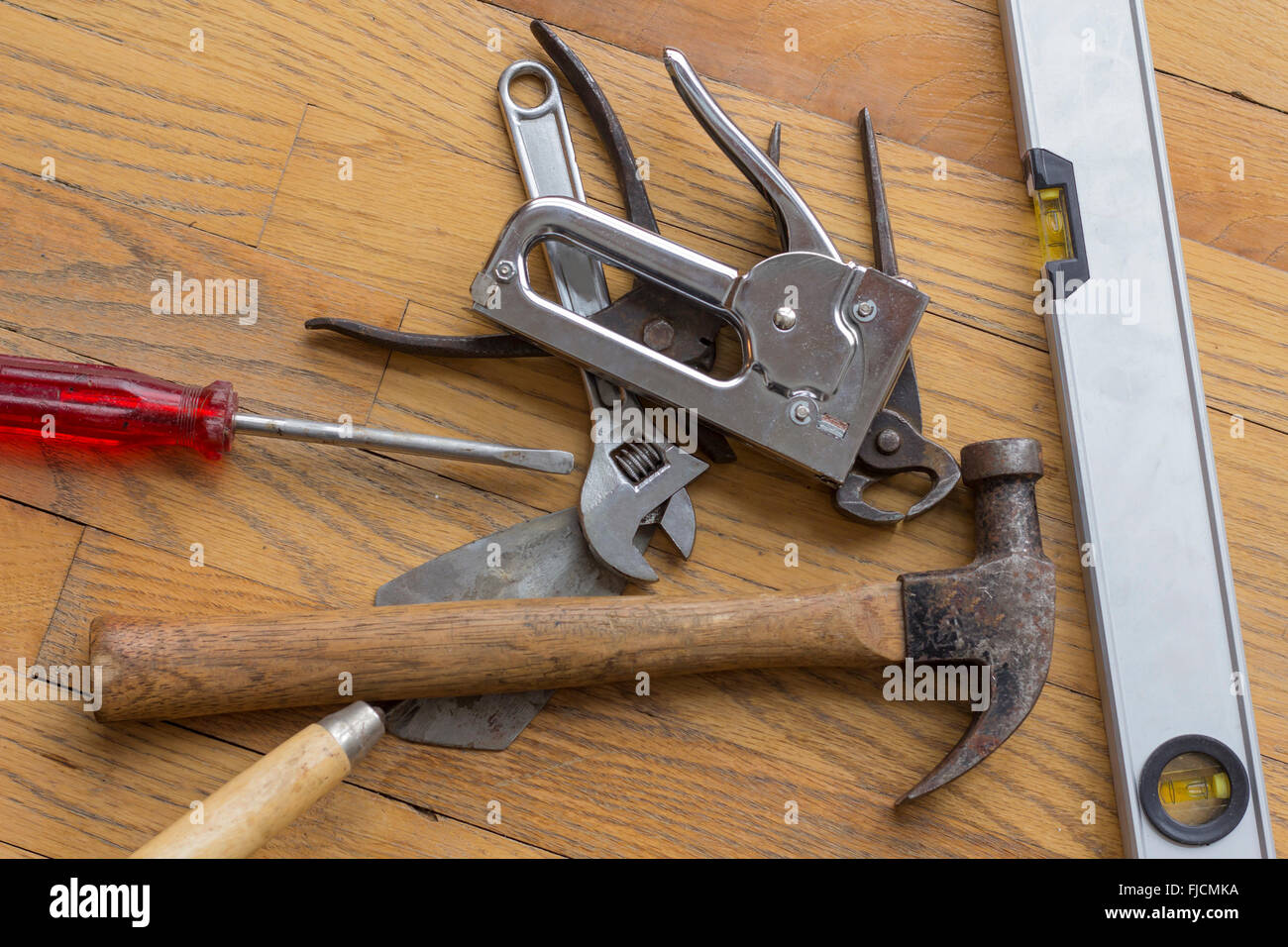 Worn tools hi-res stock photography and images - Alamy