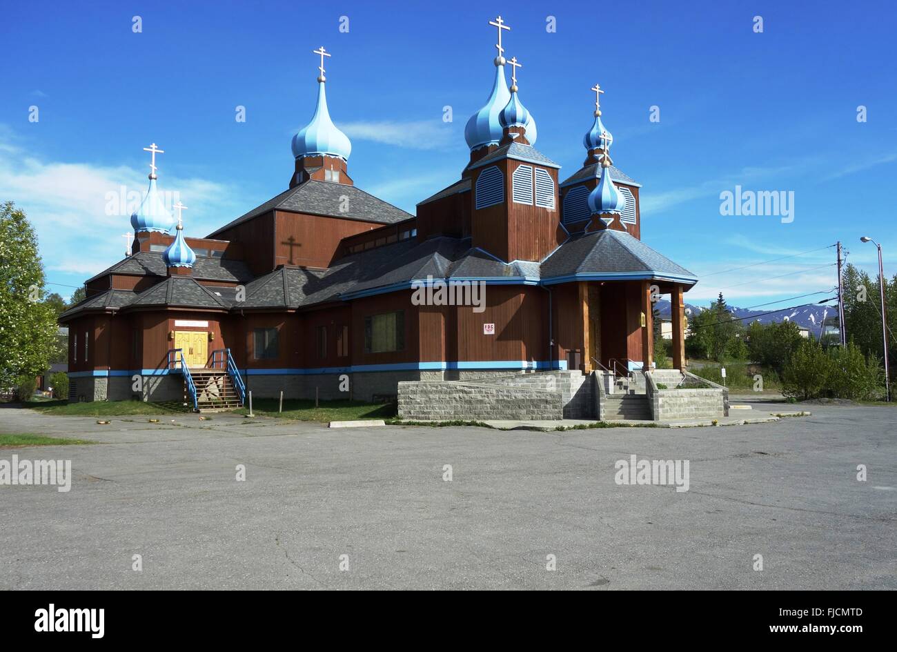 The St Innocent Cathedral Of The Russian Orthodox Diocese Of Alaska In The St Innocent Cathedral Of The Russian Orthodox Diocese Of Alaska In
