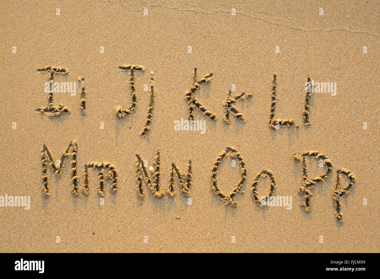 Alphabet letters font hi-res stock photography and images - Alamy