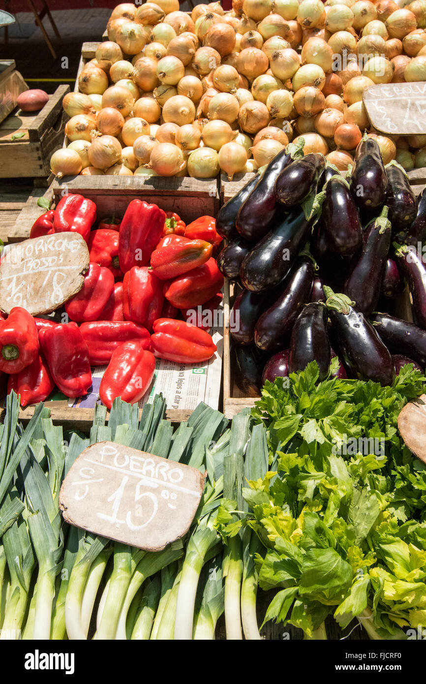 Montevideo Uruguay market Stock Photo - Alamy
