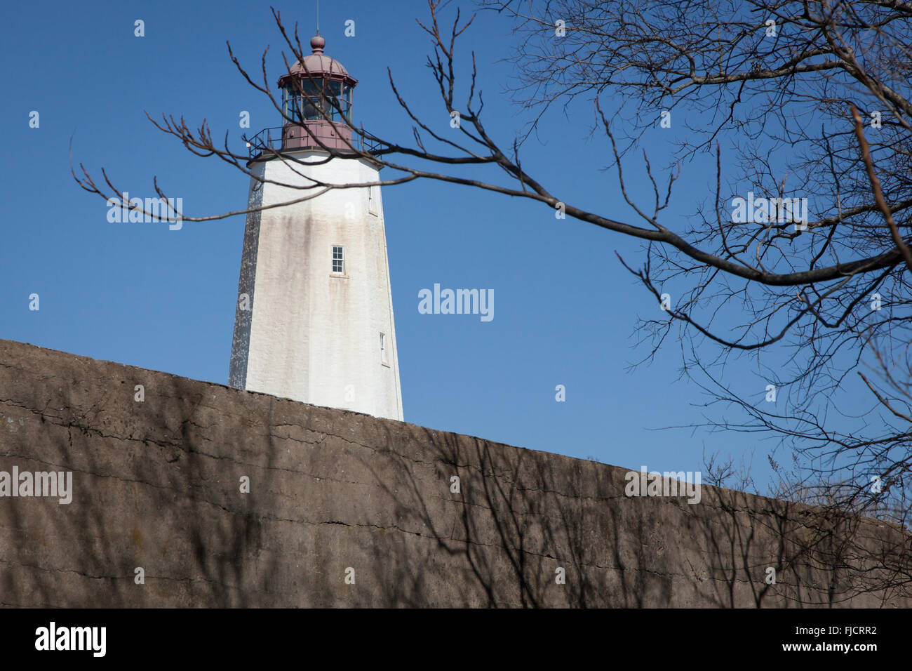 Sandy hook historic fort hancock hi-res stock photography and images ...