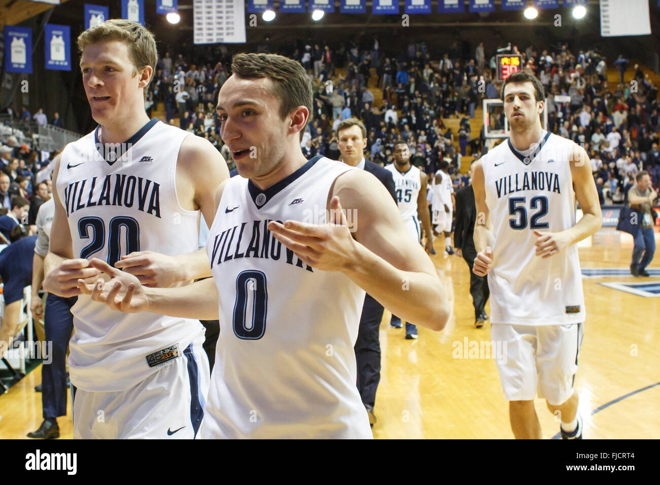 Villanova, Pennsylvania, USA. 1st Mar, 2016. Villanova Wildcats guard ...