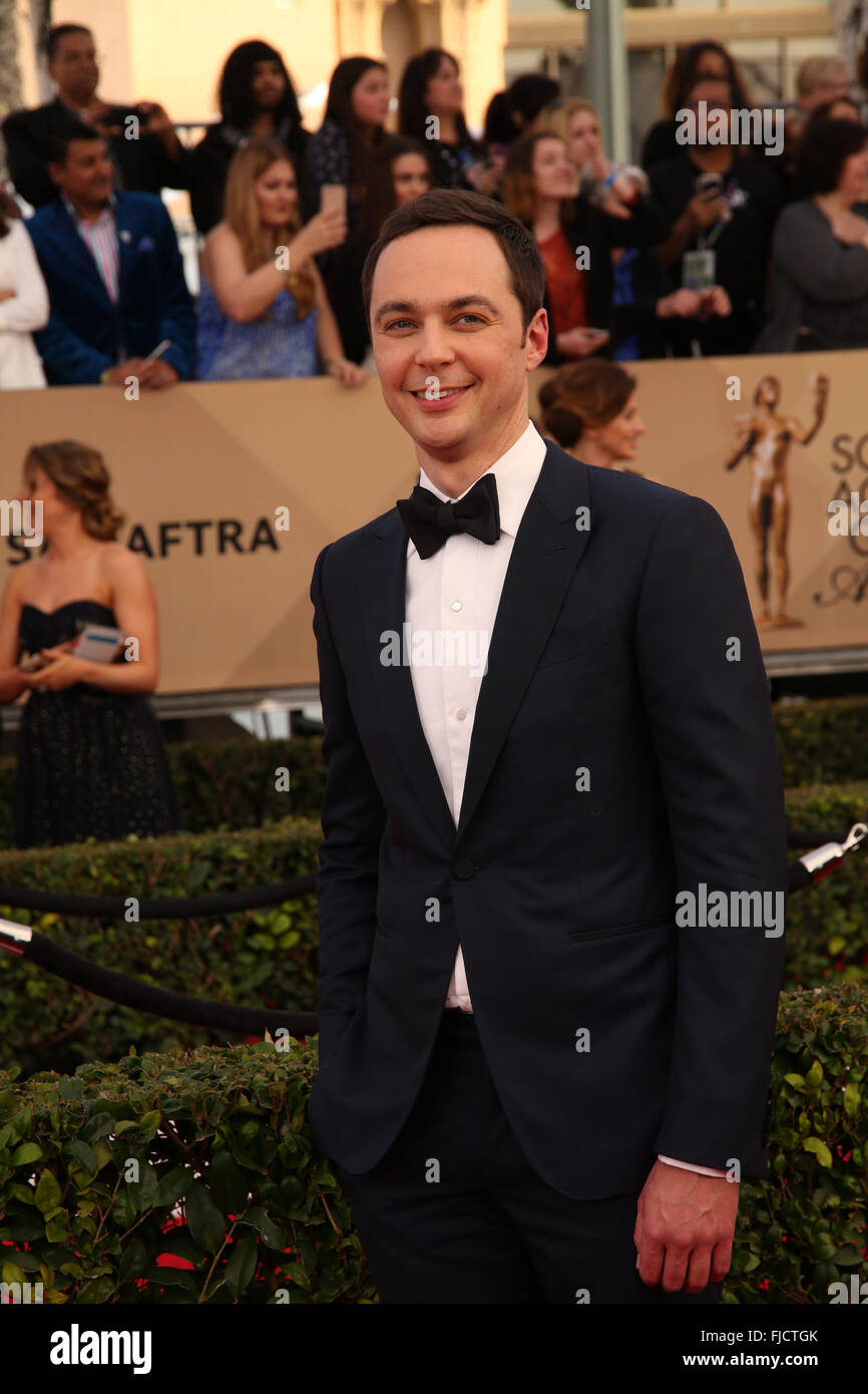 22nd Annual Screen Actors Guild Awards at The Shrine Expo Hall - Arrivals Featuring: Jim Parsons ...