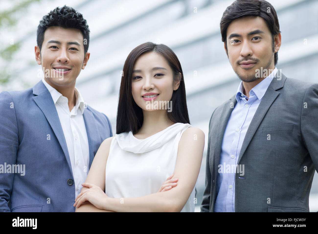 Chinese business team hi-res stock photography and images - Alamy