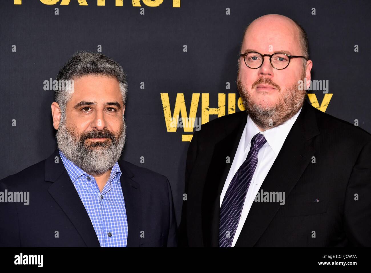 New York, NY, USA. 1st Mar, 2016. John Requa, Glenn Ficarra at arrivals ...