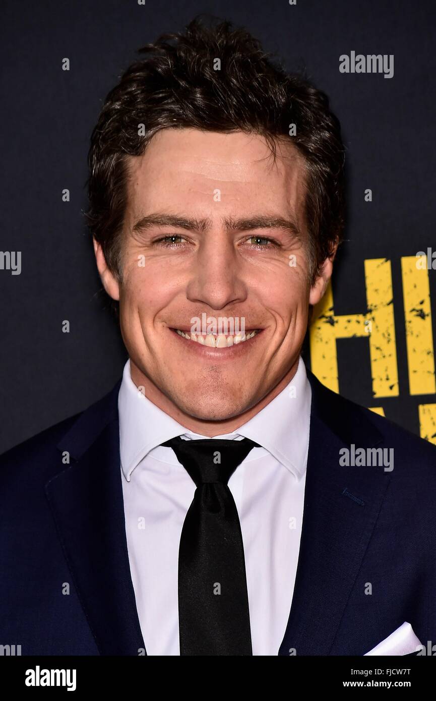 New York, NY, USA. 1st Mar, 2016. Stephen Peacocke at arrivals for ...