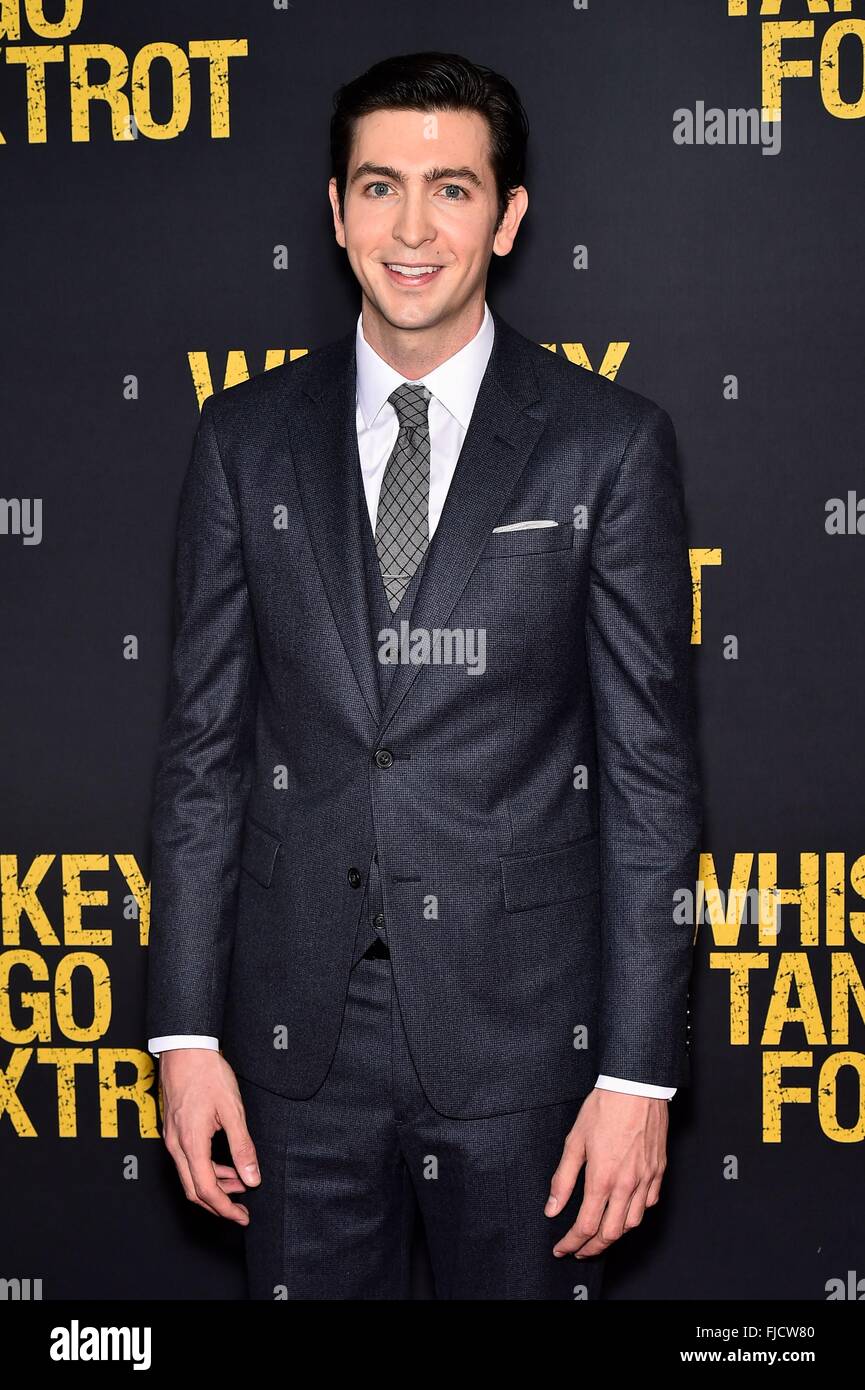 New York, NY, USA. 1st Mar, 2016. Nicholas Braun at arrivals for ...