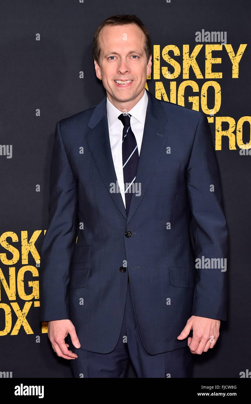 New York, NY, USA. 1st Mar, 2016. Robert Carlock at arrivals for ...