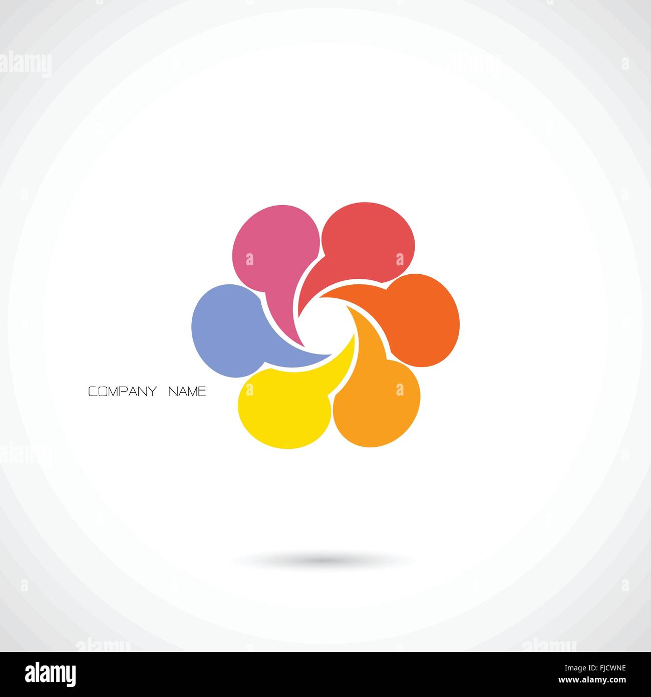 Creative abstract vector logo design template.Vector illustration Stock ...