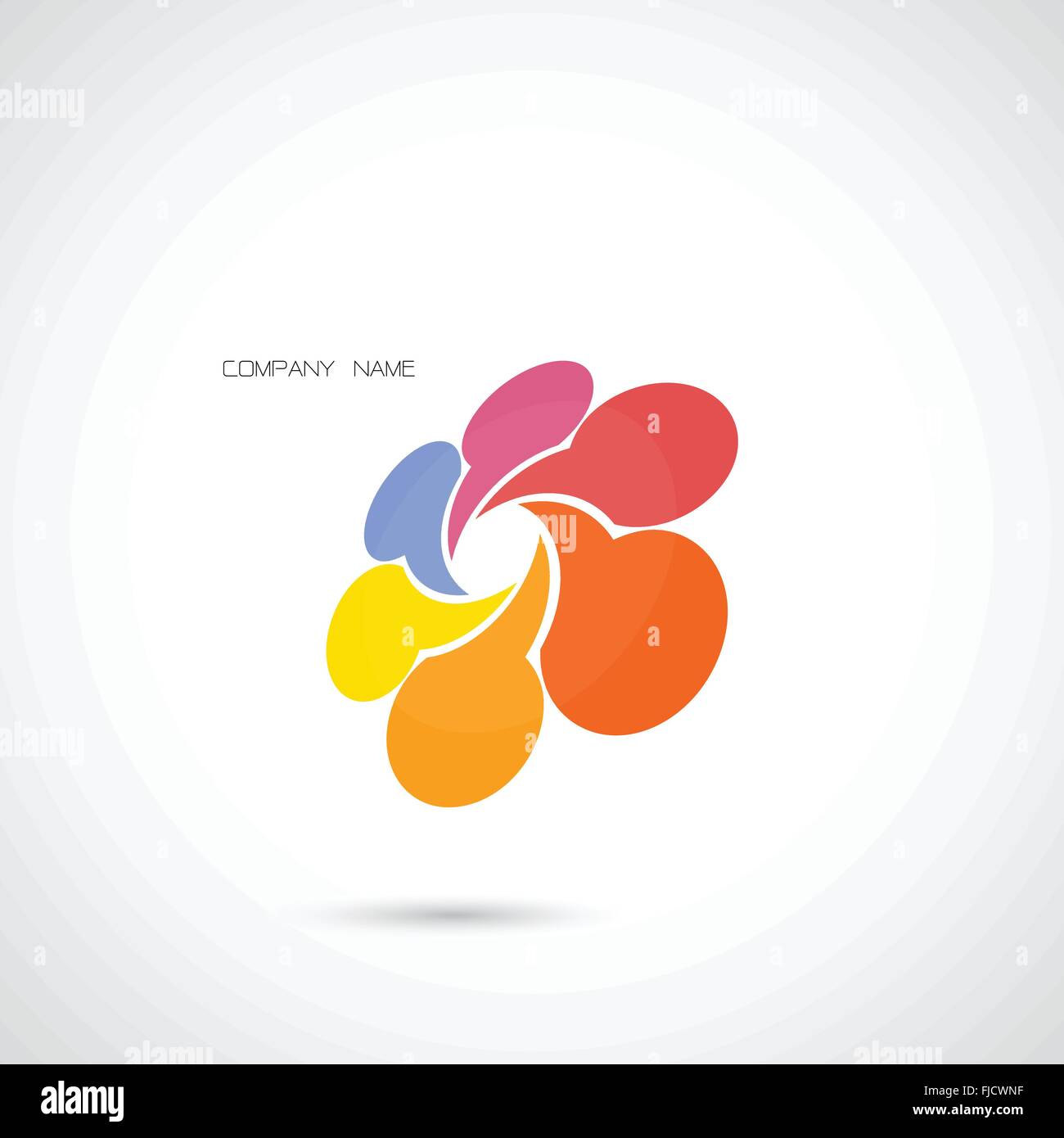 Creative abstract vector logo design template.Vector illustration Stock ...