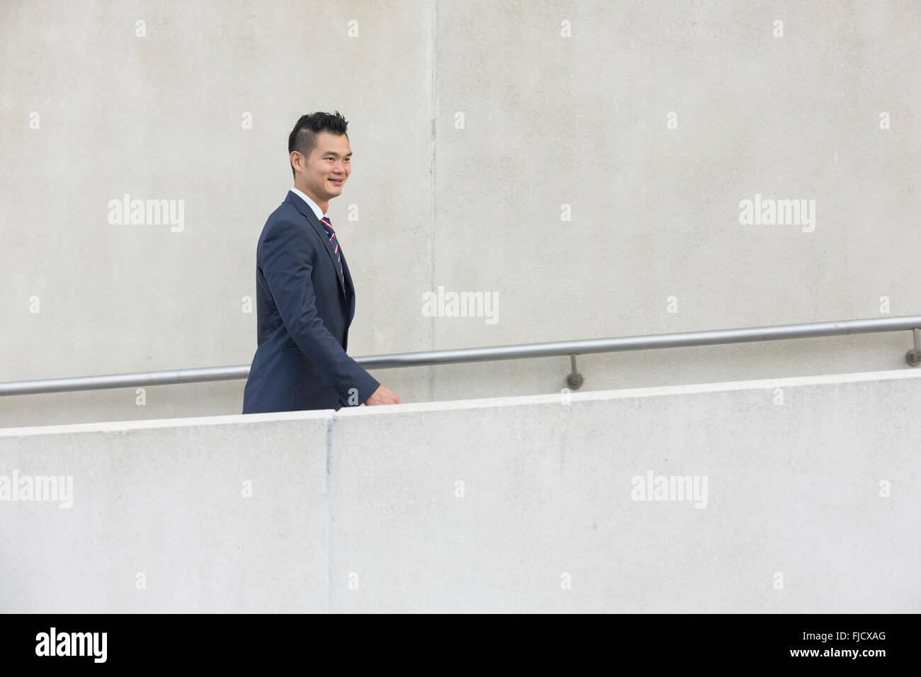 Side view person walking hi-res stock photography and images - Alamy