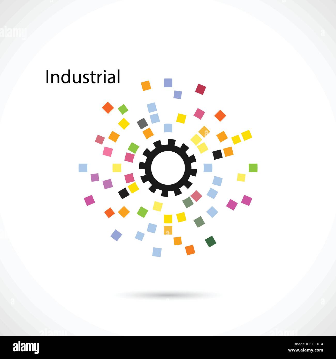 Creative circle abstract vector logo design template. Corporate ...