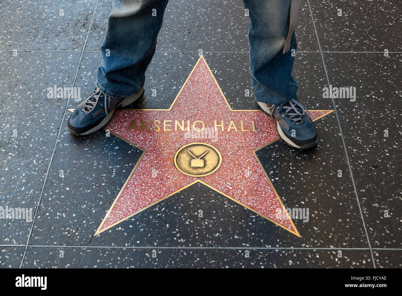 Hollywood hall of fame star hi-res stock photography and images - Alamy