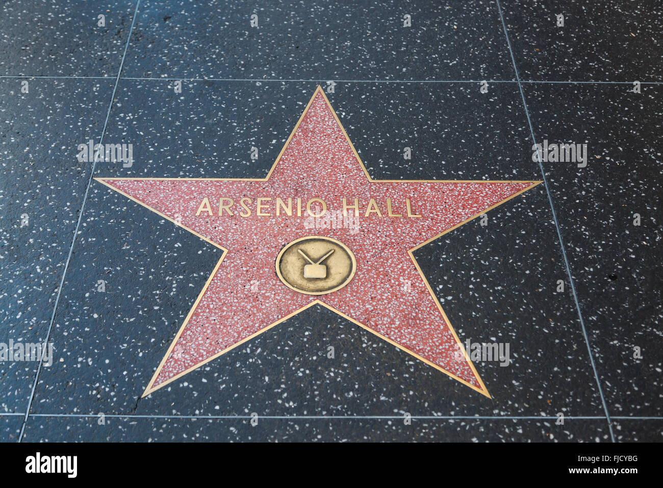 Hollywood hall of fame star hi-res stock photography and images - Alamy