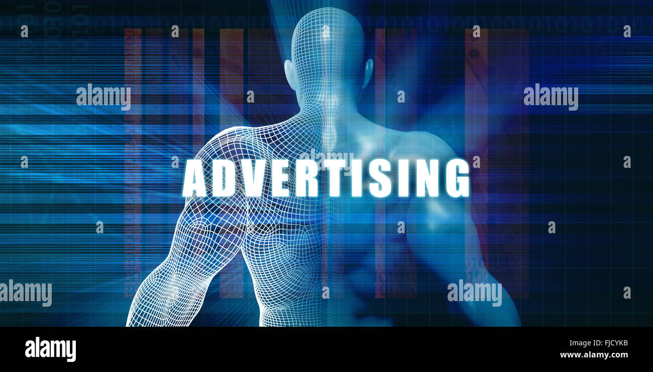 Futuristic advertising hi-res stock photography and images - Alamy