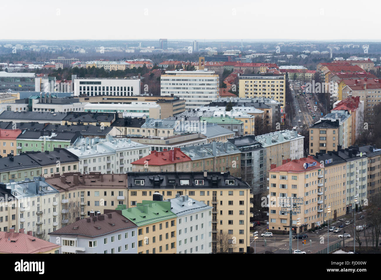 Helsinki olympic stadium view hi-res stock photography and images - Alamy