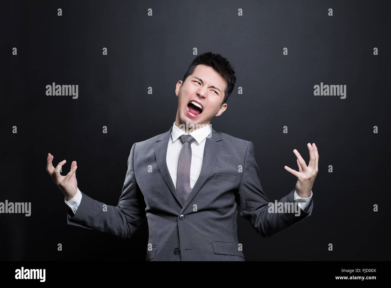 Angry Chinese businessman Stock Photo - Alamy Angry Chinese businessman Stock Photo - Alamy