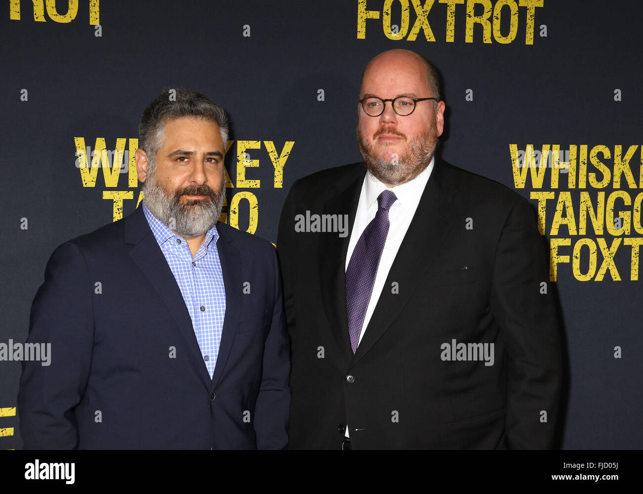 New York, New York, USA. 1st Mar, 2016. Directors GLENN FICARRA AND ...