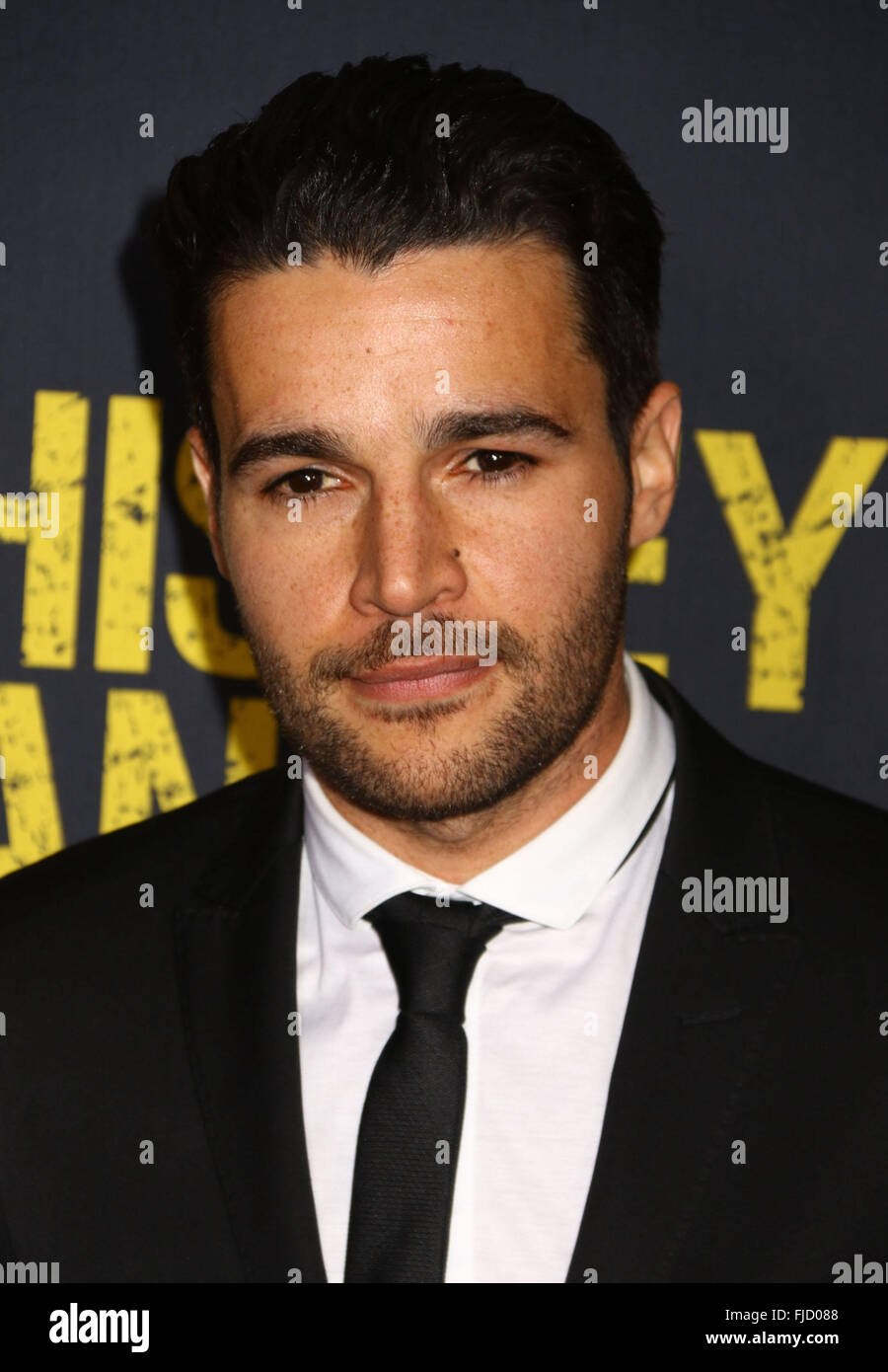 New York, New York, USA. 1st Mar, 2016. Actor CHRISTOPHER ABBOTT ...