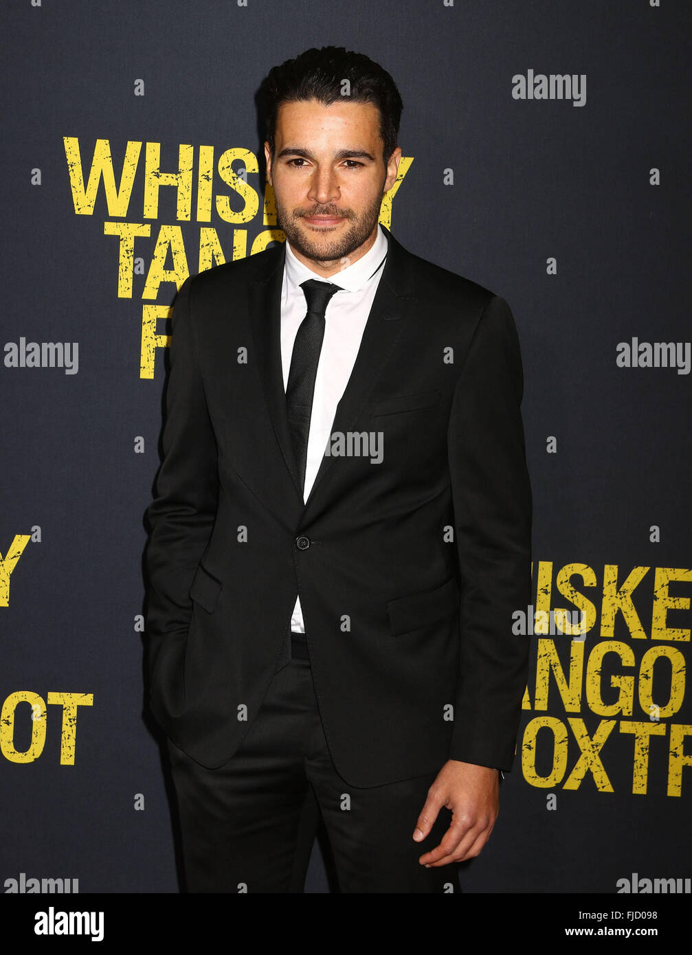 New York, New York, USA. 1st Mar, 2016. Actor CHRISTOPHER ABBOTT ...