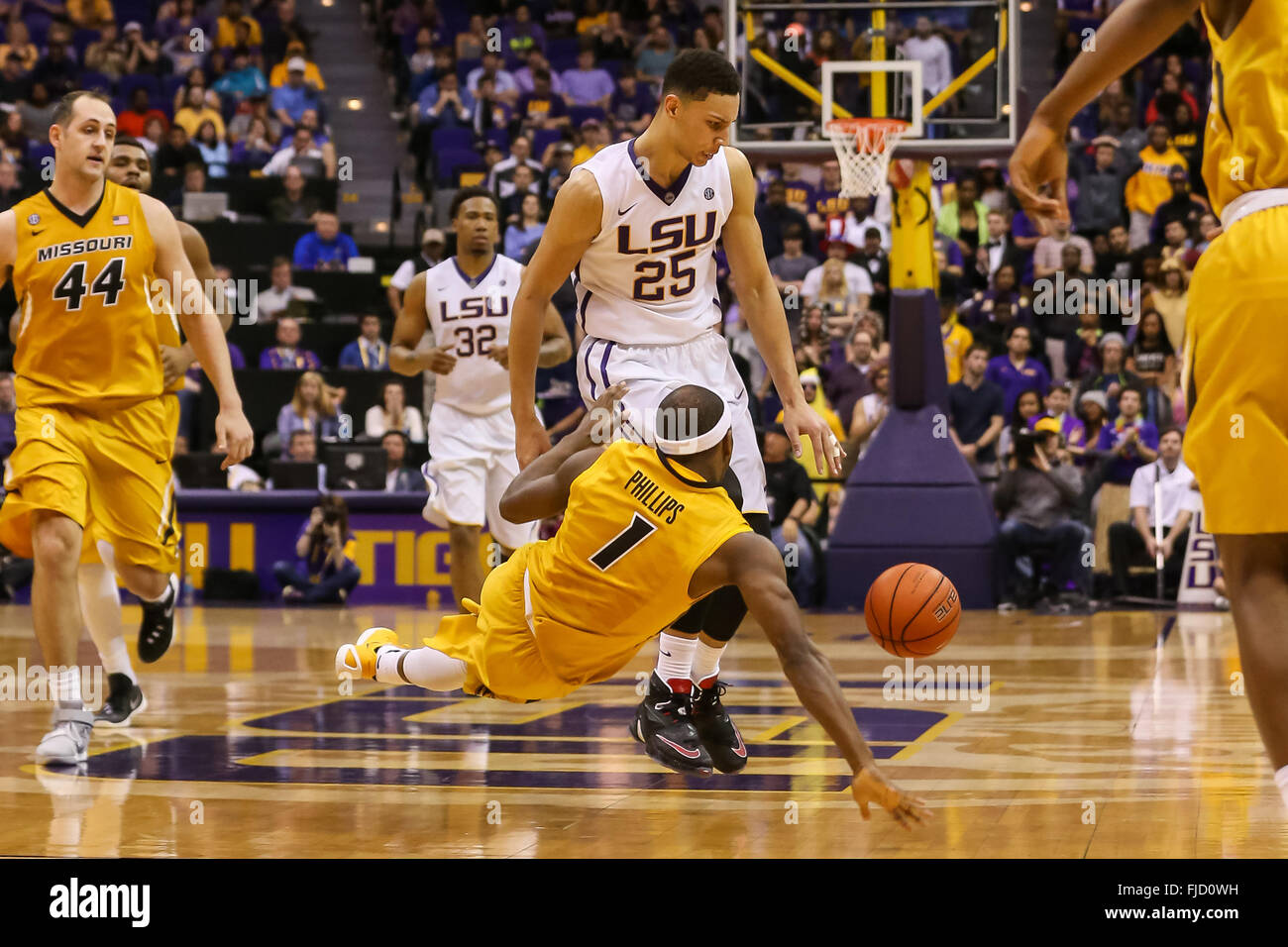 Baton Rouge, LA, USA. 01st Mar, 2016. LSU Tigers forward Ben Simmons ...