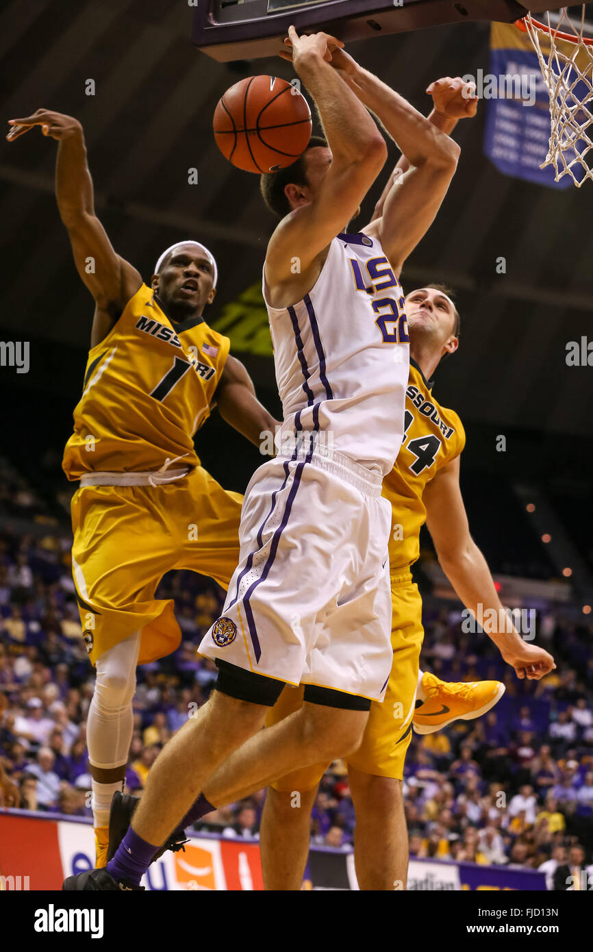 Baton Rouge, LA, USA. 01st Mar, 2016. Missouri Tigers guard Terrence ...