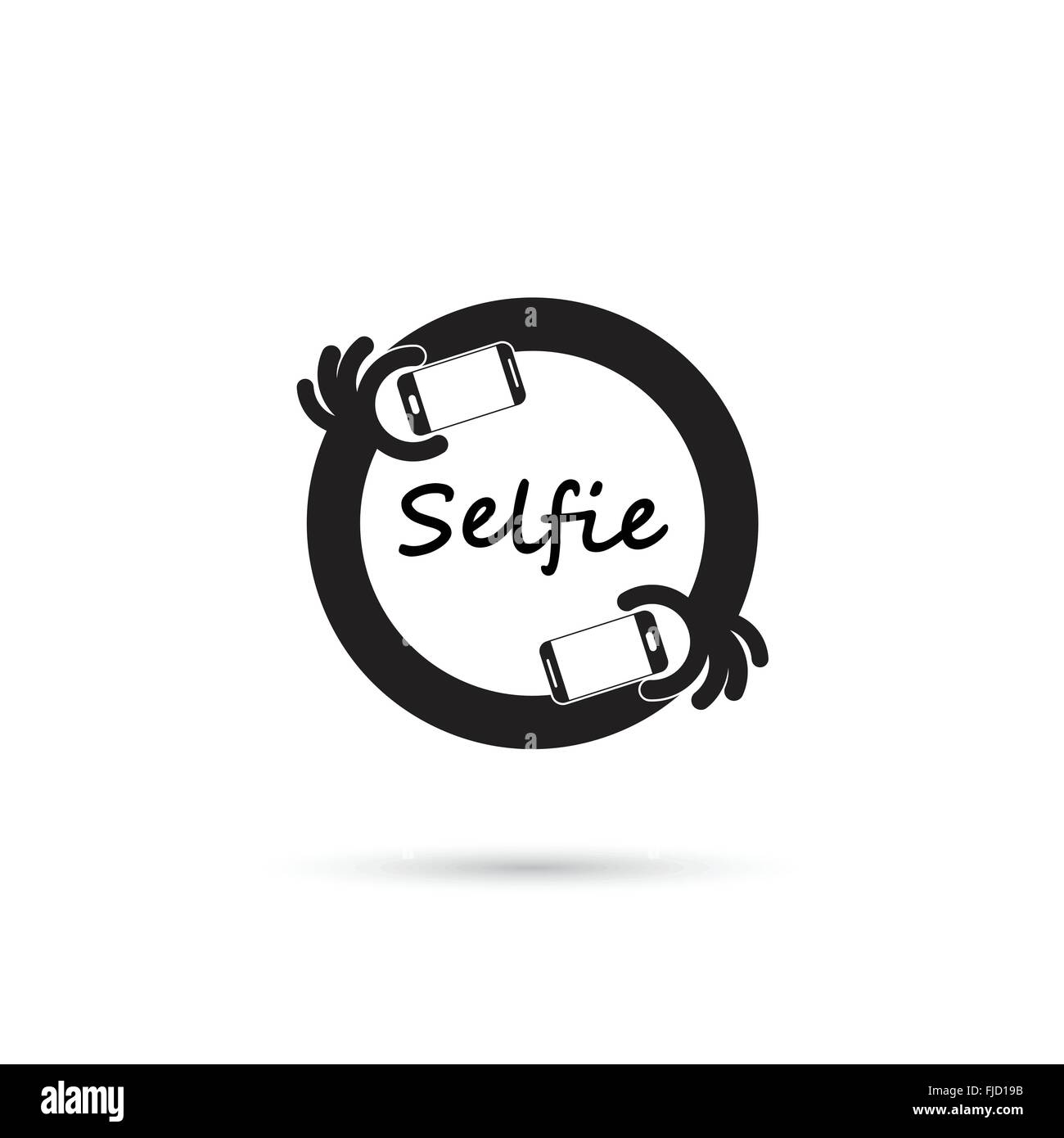 Self portrait vector vectors hi-res stock photography and images - Alamy
