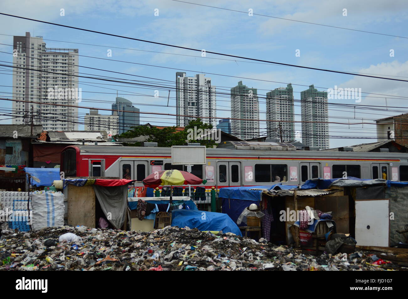 Jakarta Indonesia Slums