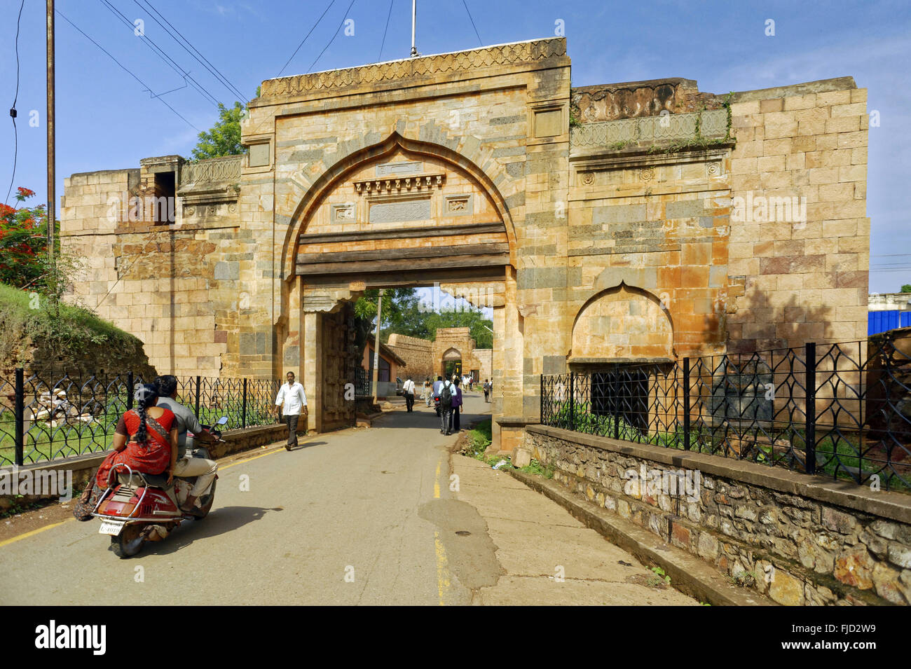 Fort gate, dharwad, Karnataka, india, asia Stock Photo - Alamy