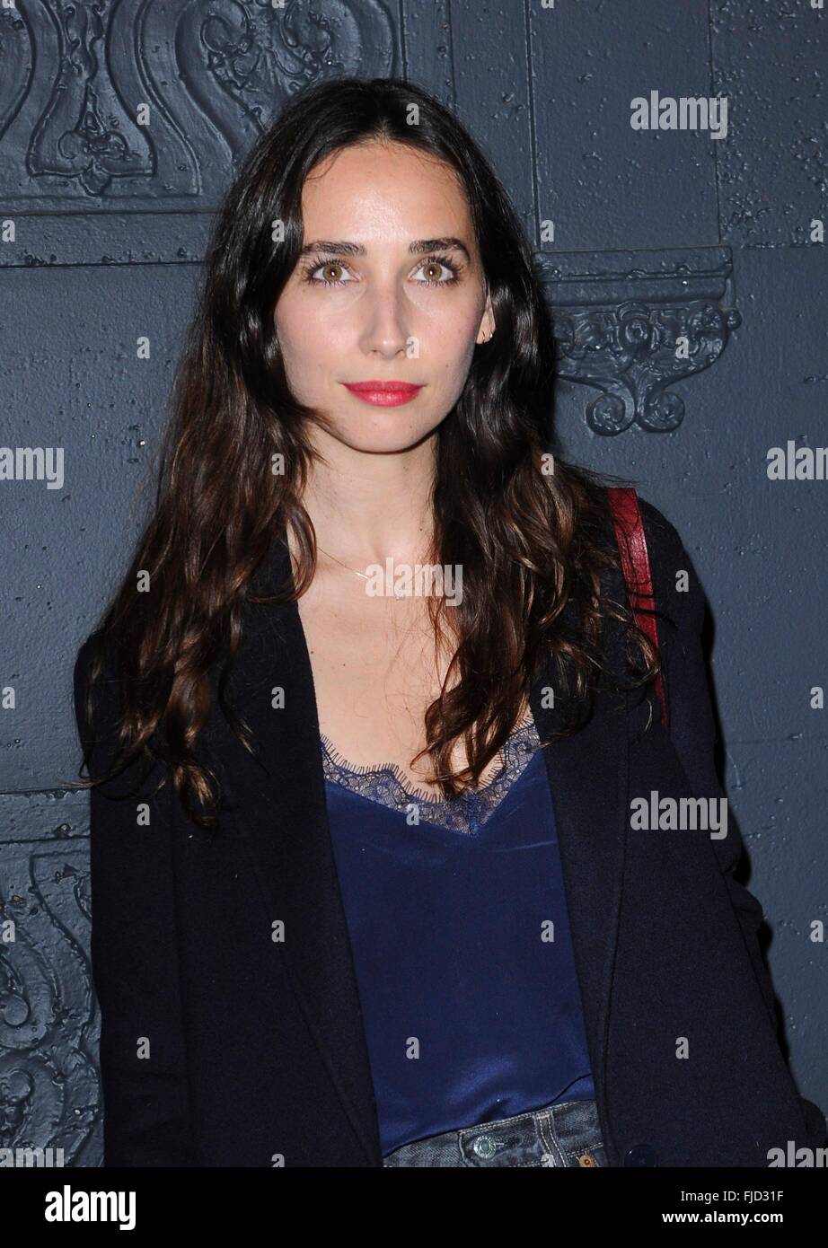 Los Angeles, CA, USA. 1st Mar, 2016. Rebecca Dayan at arrivals for ...