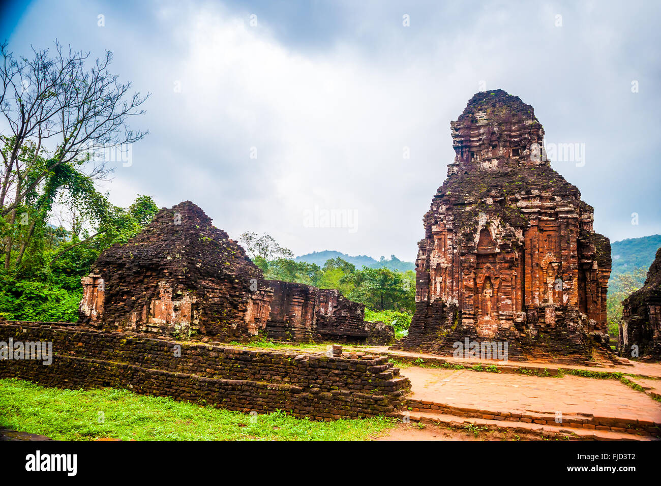 My Son, Ancient Hindu tamples Stock Photo - Alamy